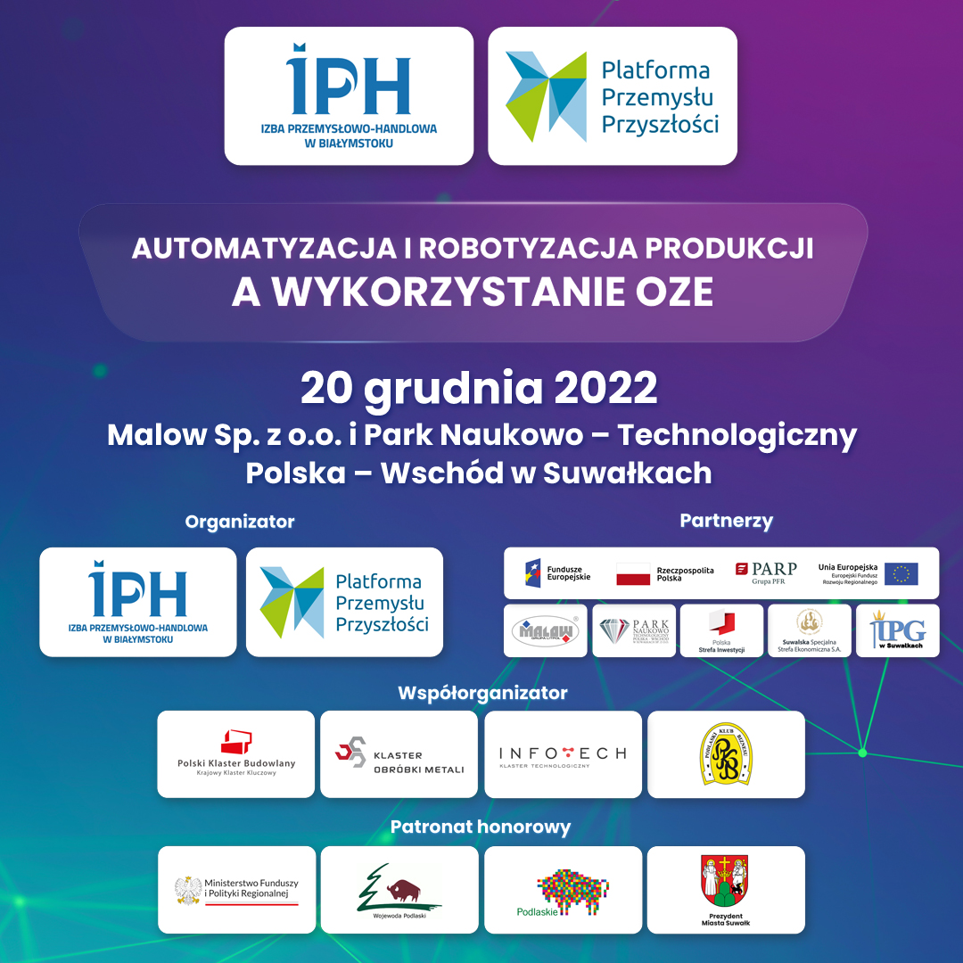 Automatyzacja i robotyzacja produkcji a wykorzystanie OZE - Izba ...